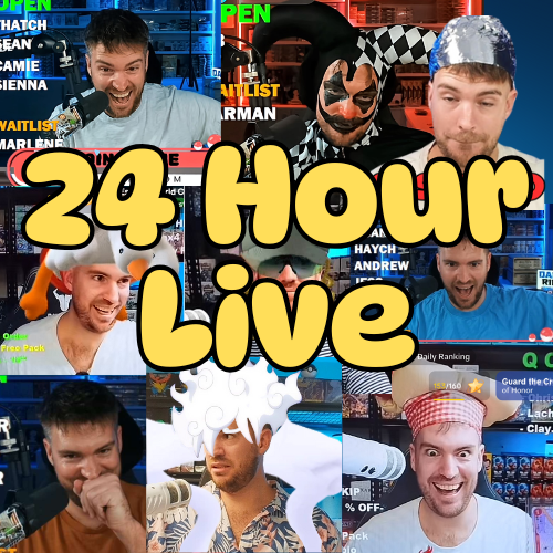 24 Hour Live Event! – Dally Rips & Collectables